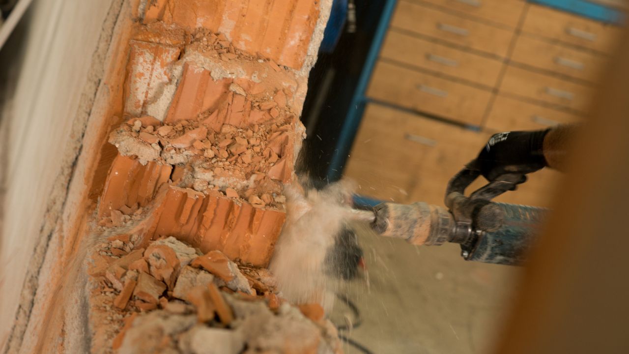 How to Drill into Brick Without a Hammer Drill
